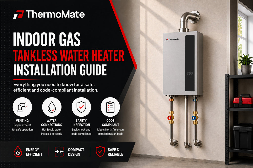 Indoor Gas Tankless Water Heater Installation Guide | ThermoMate